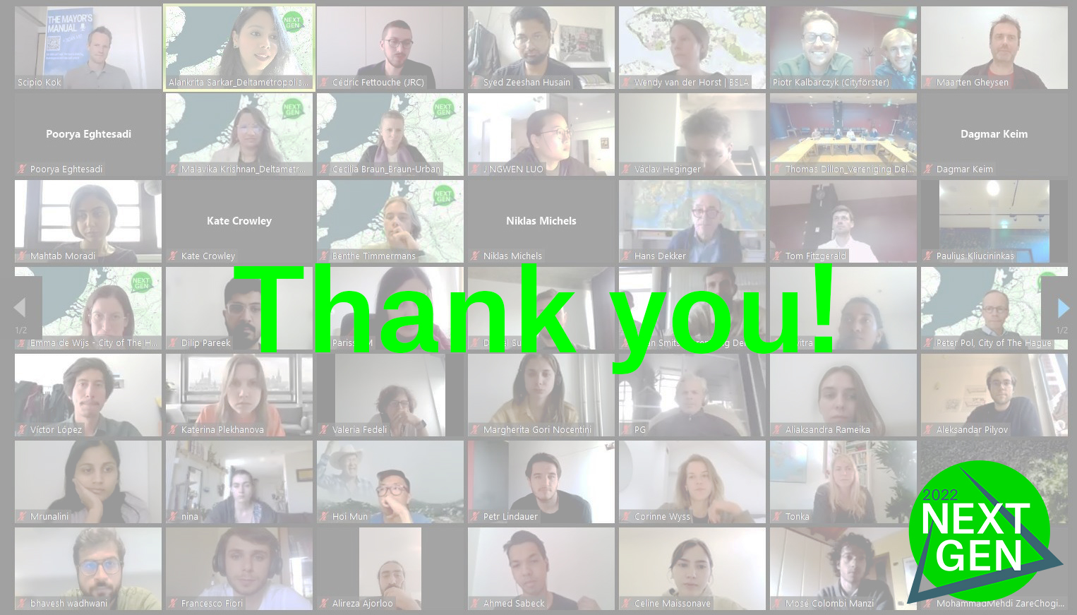 Next Generation Podium for Eurodelta 2022 - Vereniging Deltametropool